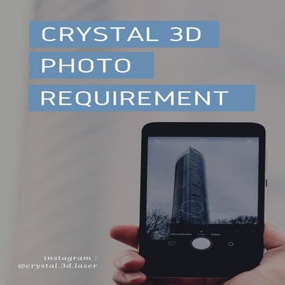 Crystal 3d photo requirement | PDF