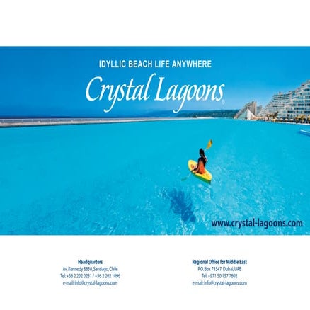 Crystal lagoons | PDF