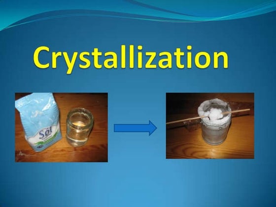 Crystallization of sugar | PPTX | Desserts and Baking | Food & Drink