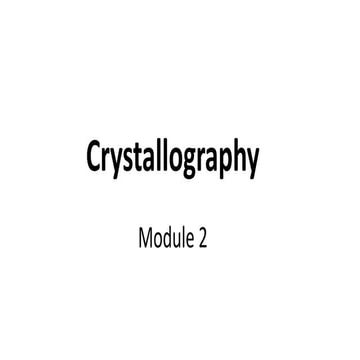 Crystal notation - HM symbol and Schoenflies notation | PDF