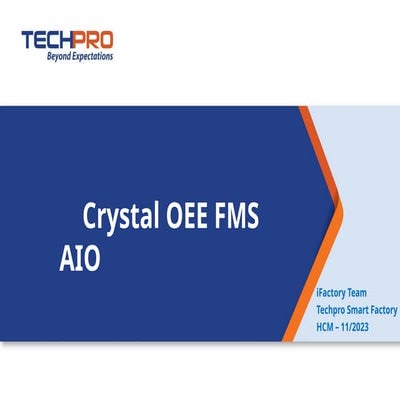 example about factory OEE FMS AIO 01122023 | PPT