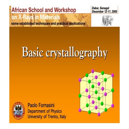 Crystalography | PDF