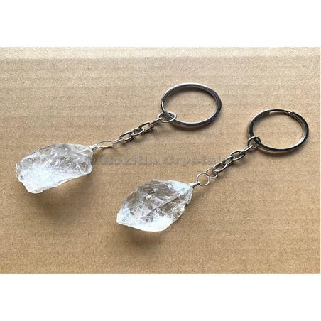 Crystal Quartz Natural Rough Keychain ... | PDF