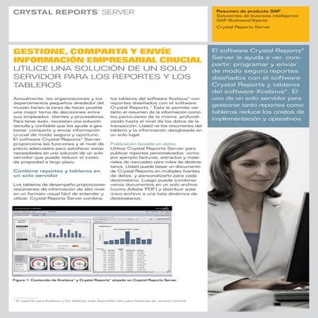 Crystal reports manual avanzado | PDF