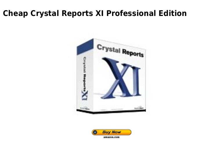 Crystal Reports Xi Professional Edition 1380