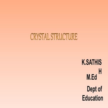 crystalstructure-180806103009 crystal structure chapter | PPT