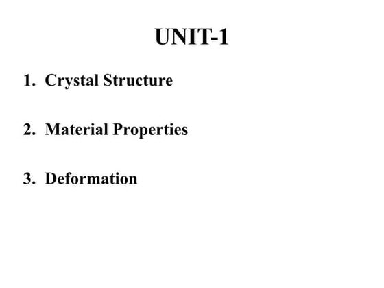 Surface defects in crystals | PPTX