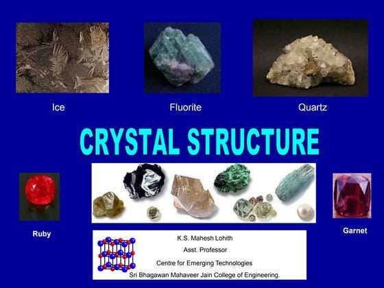 CRYSTAL STRUCTURE.pptx