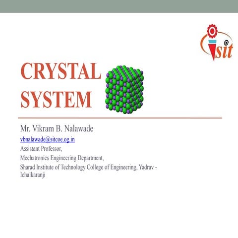 Crystal System.pptx