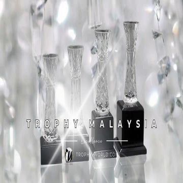 Crystal Vase Trophies at Trophy-World Malaysia | Custom Trophies & Plaques Supplier | PDF
