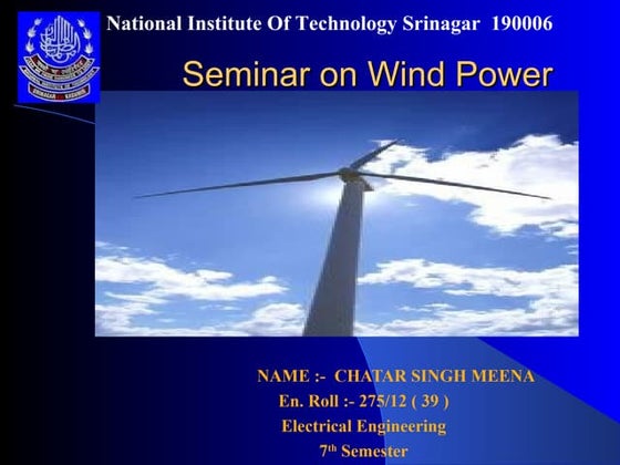 Harnessing Wind Energy 3 - Harnessing Wind Energy.ppt | Sailing | Sports