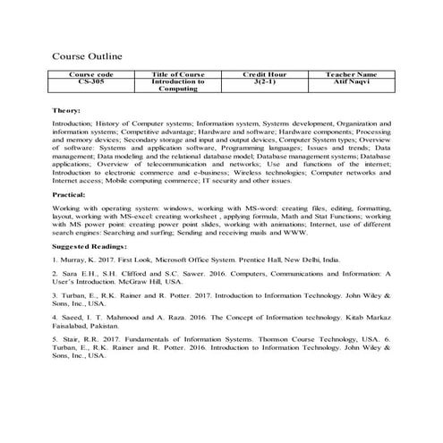 Cs 305 Mathematics Pdf Free Download