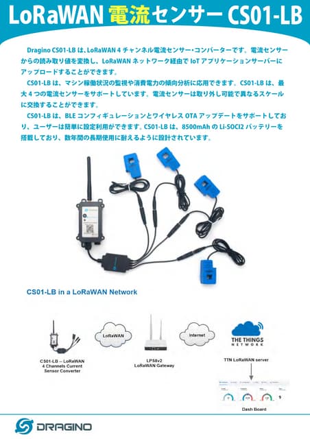 普及型SX1302-8チャンネル LoRaWANゲートウェイ - LPS8N-JPカタログ | PDF