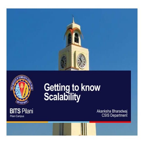 Getting to know Scalability for cloud tech | PDF