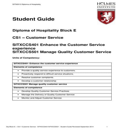 Customer Focus And Responsiveness Pdf