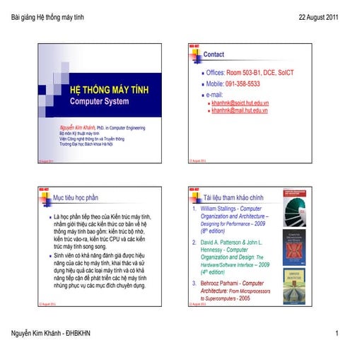 Computer System Part 1 | PDF