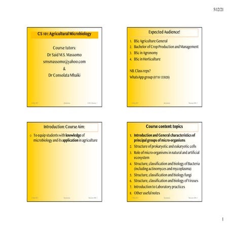 Advanced microbial in modern agriculture | PDF