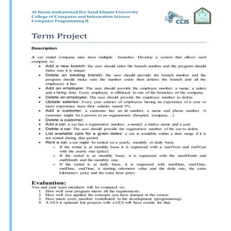 Cs141 term project | PDF