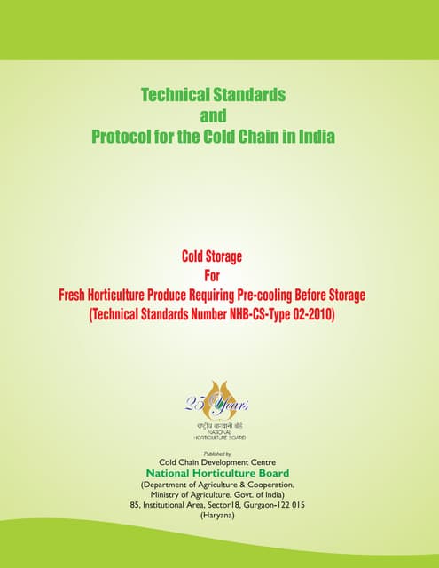 Design and claculation load of cold storage | PPTX | Physics | Science