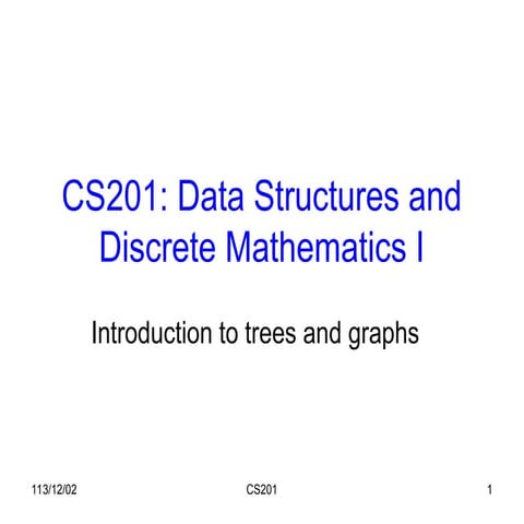 cs201-tree-graph_DATAStructur_Algorithm.ppt