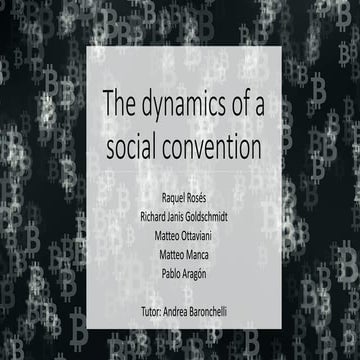 The dynamics of a social convention | PDF