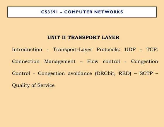 Selective repeat protocol | PPT | Computer Networking | Computing