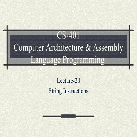 chapter 4 cs401 subject of computer science | PPT