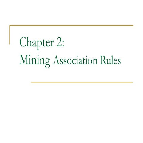 Association rule mining used in data mining | PPT