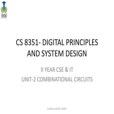 Cs 8351 dpsd-unit-2 | PPTX