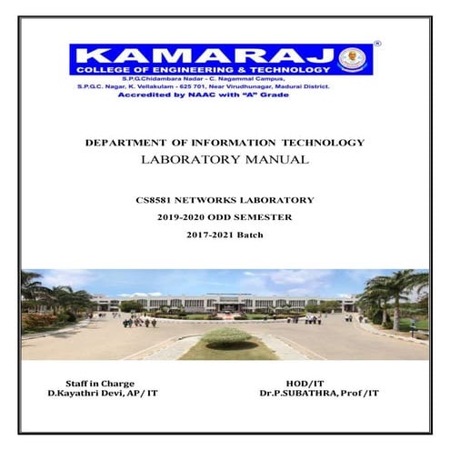 Cs8581 Networks Lab Manual 2017 Pdf 