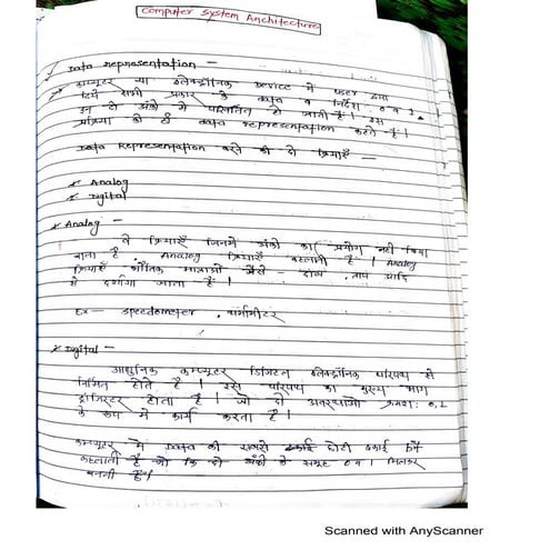 Computer System Architecture Digvijay College 3rd Semester Pdf