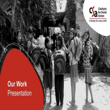 About Catalysts for Social Action | PPTX | Adoption and Fostering ...