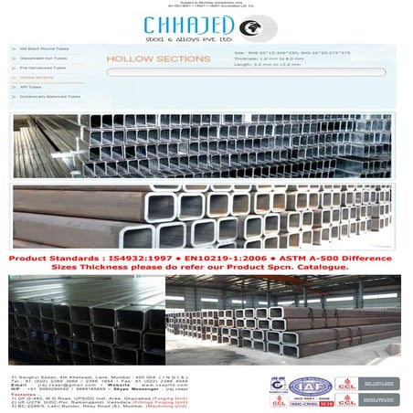 Is 6392.1971 steel pipe flanges | PDF