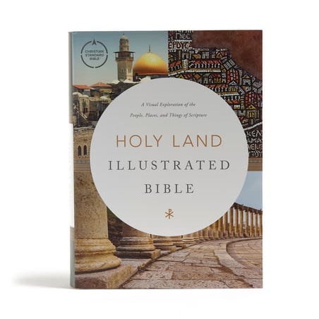 CSB Holy Land Illustrated Bible, Hardcover: A Visual Exploration of the ...