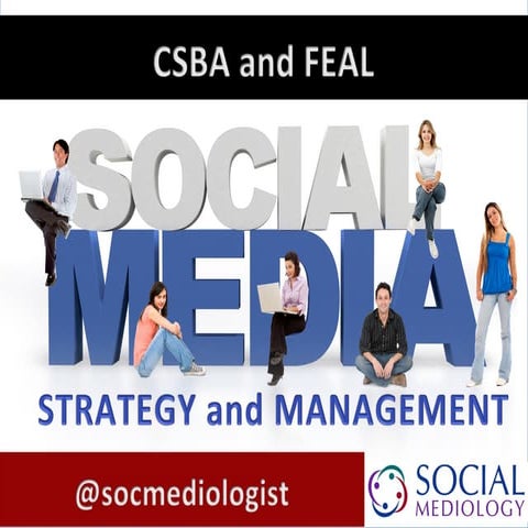 Social Media Strategy and Management | PPT