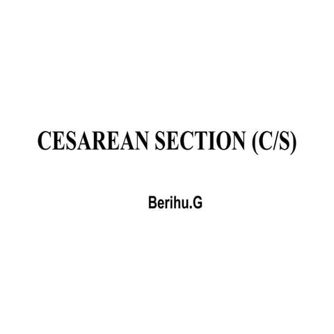 CS by Berihu.Gebre yohannes.ppt presentations | PPT