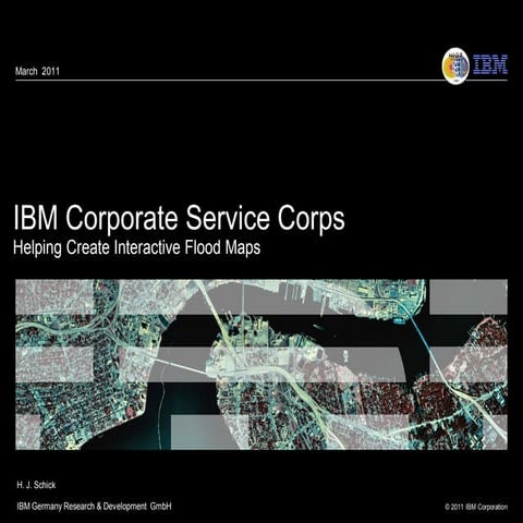 IBM Corporate Service Corps - Helping Create Interactive Flood Maps ...