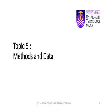 CSC116-Topic5 .pptx