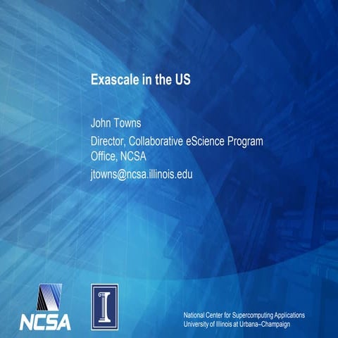 CSC2013: Exascale in the US | PDF | Operating Systems | Computer ...