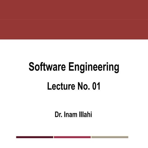 Introduction to Software Engineering, why it is needed. | PPTX