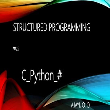 Structured Programming Chap2 Ppt 1976