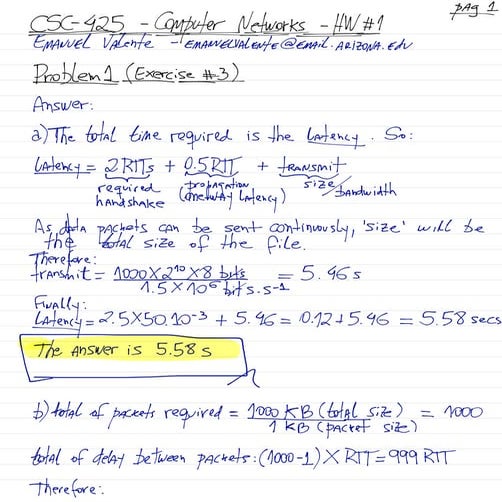CSC425 HW1 - University of Arizona - Spring, 2015 | PDF