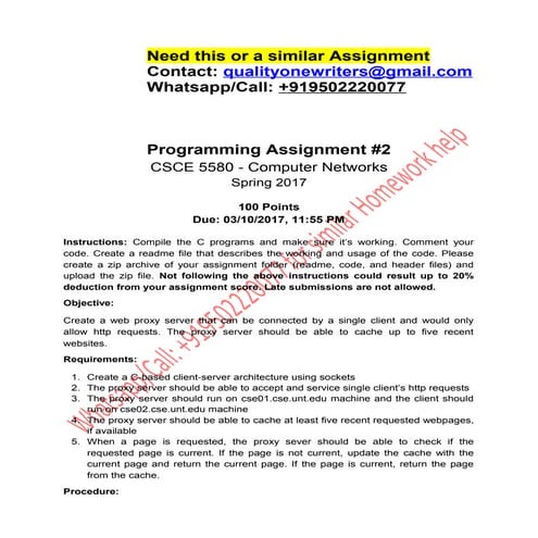 Csce 5580 001_s17_pa2 | DOC