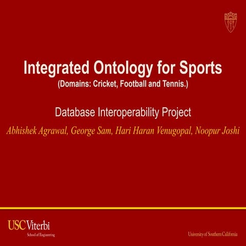 Federated Ontology Based Query System | PPT