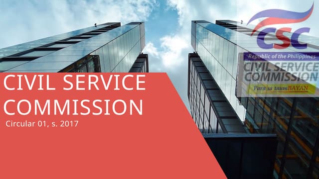 Government Working Hours among employees in the civil service of the ...