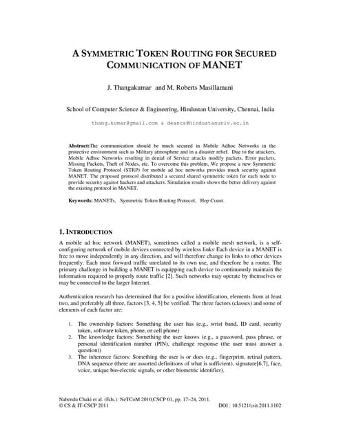 Secure Routing Protocol To Mitigate Attacks By Using Blockchain