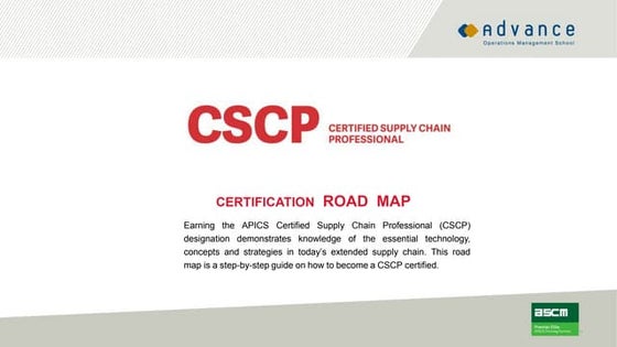 CSCP Road Map | PDF