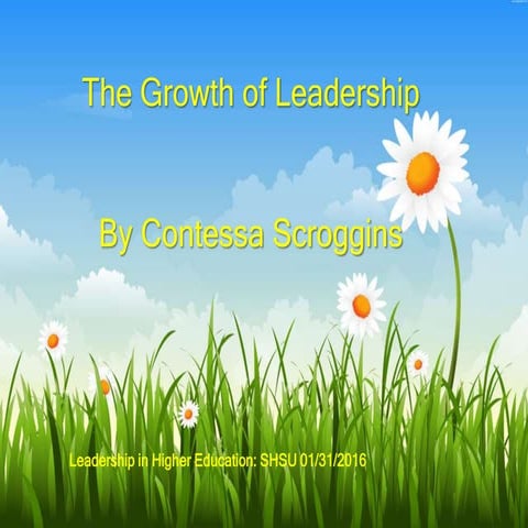 The Growth of Leadership | PPTX