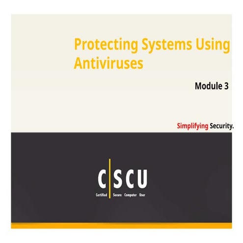 cscu module 03 Protecting Systems Using Antiviruses.pptx