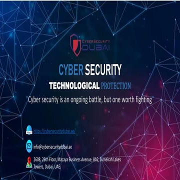 Lock & Secure: Dubai Business Data Defender | PPT